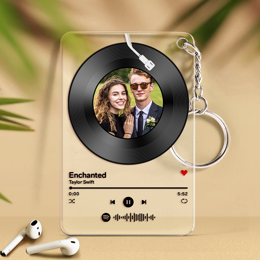 Custom Disc Spotify Code Music Plaque Keychain /Plaque /Lamp | Spotify ...