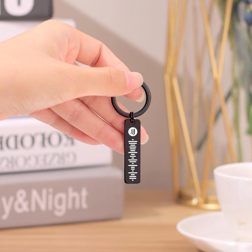 Stainless Steel Spotify Keychain | Spotify Glass Plaques, My Spotify ...