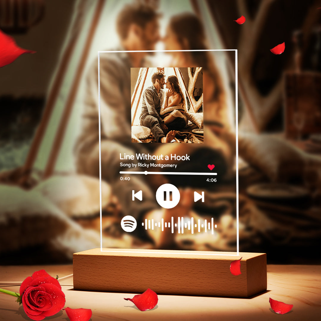 Custom Spotify Plaque Scannable Music Plaque Gift For Couple | Spotify ...