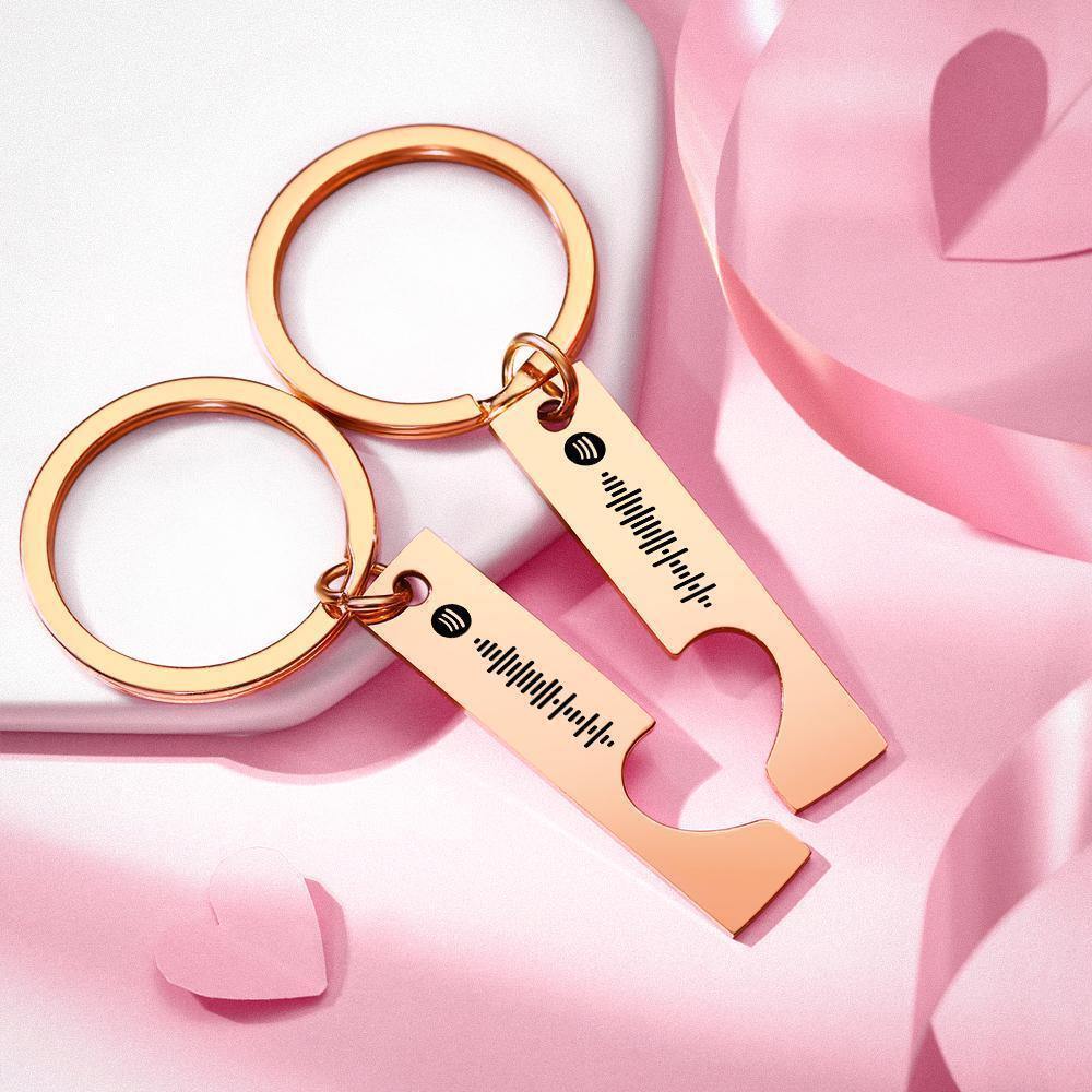 2 Personalized Spotify Code Rose Gold Keychain | Heart Cut Out | Friend ... 2 Personalized Spotify Code Rose Gold Keychain | Heart Cut Out | Friend ...