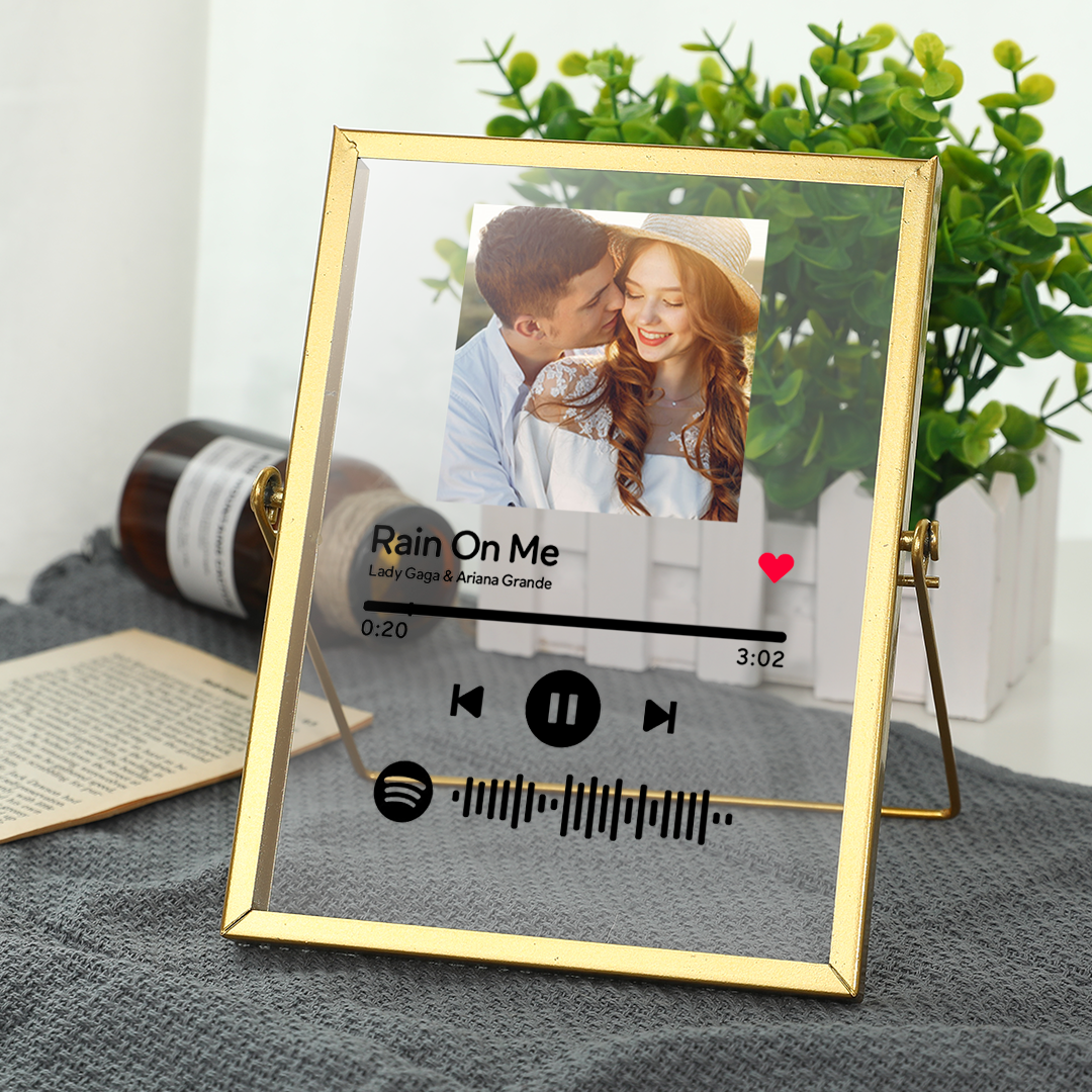 Spotify Acrylic Scannable Spotify Code Custom Music Song Plaque Frame | Spotify Glass Plaques ...