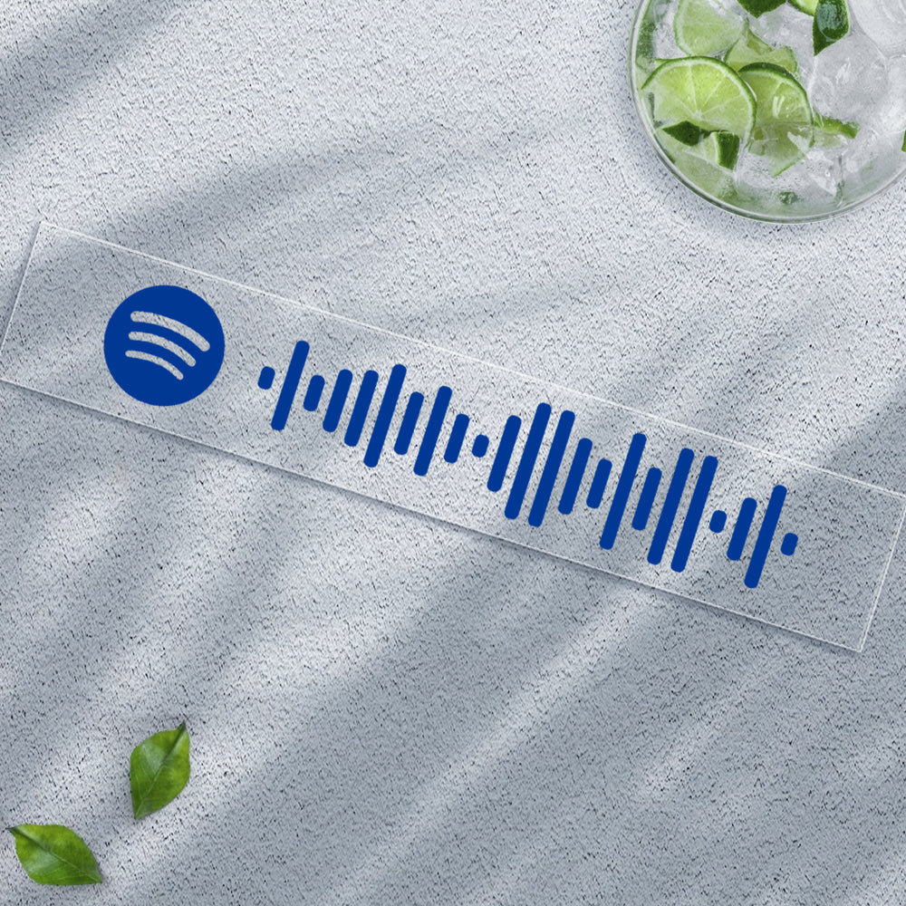 Custom Spotify Song Decal Car Decal Custom Decal Car Sticker Blue | My ...