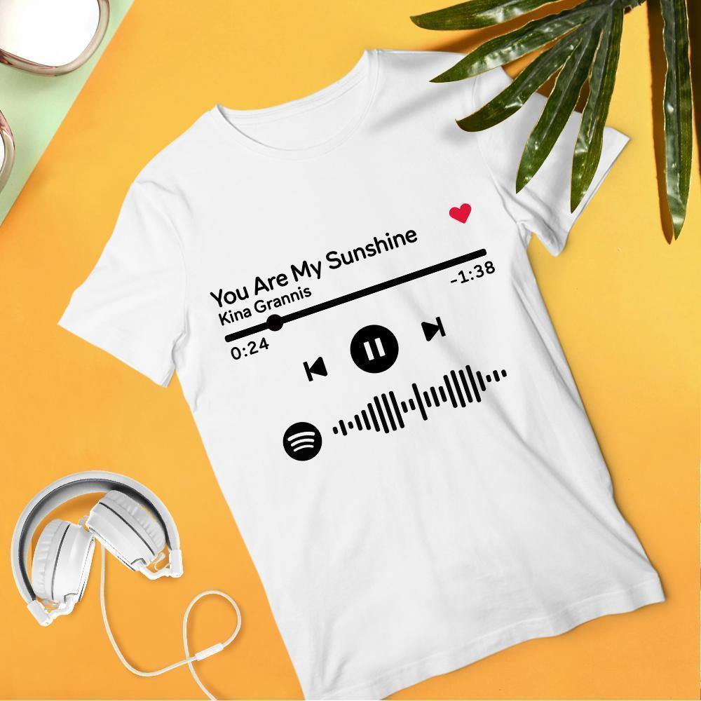 Custom Shirt or Custom Spotify Shirt | My Spotify Plaque