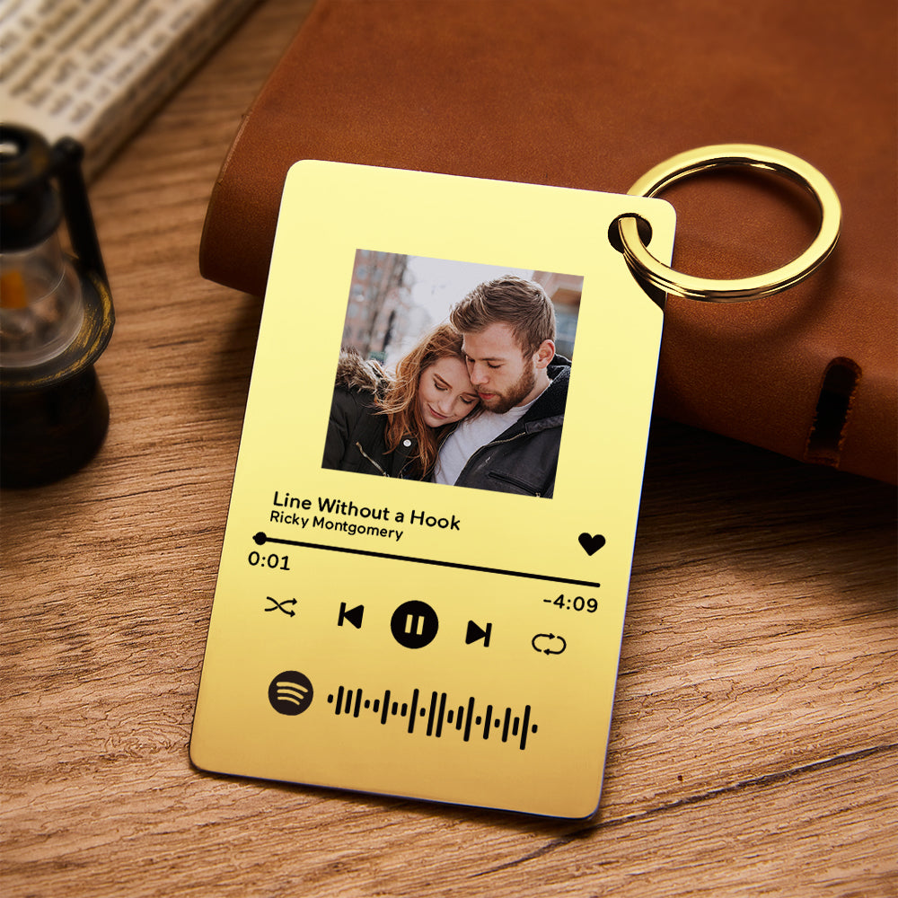 Custom Photo Scannable Spotify Code Music Plaque Valentine's Day Gifts ...