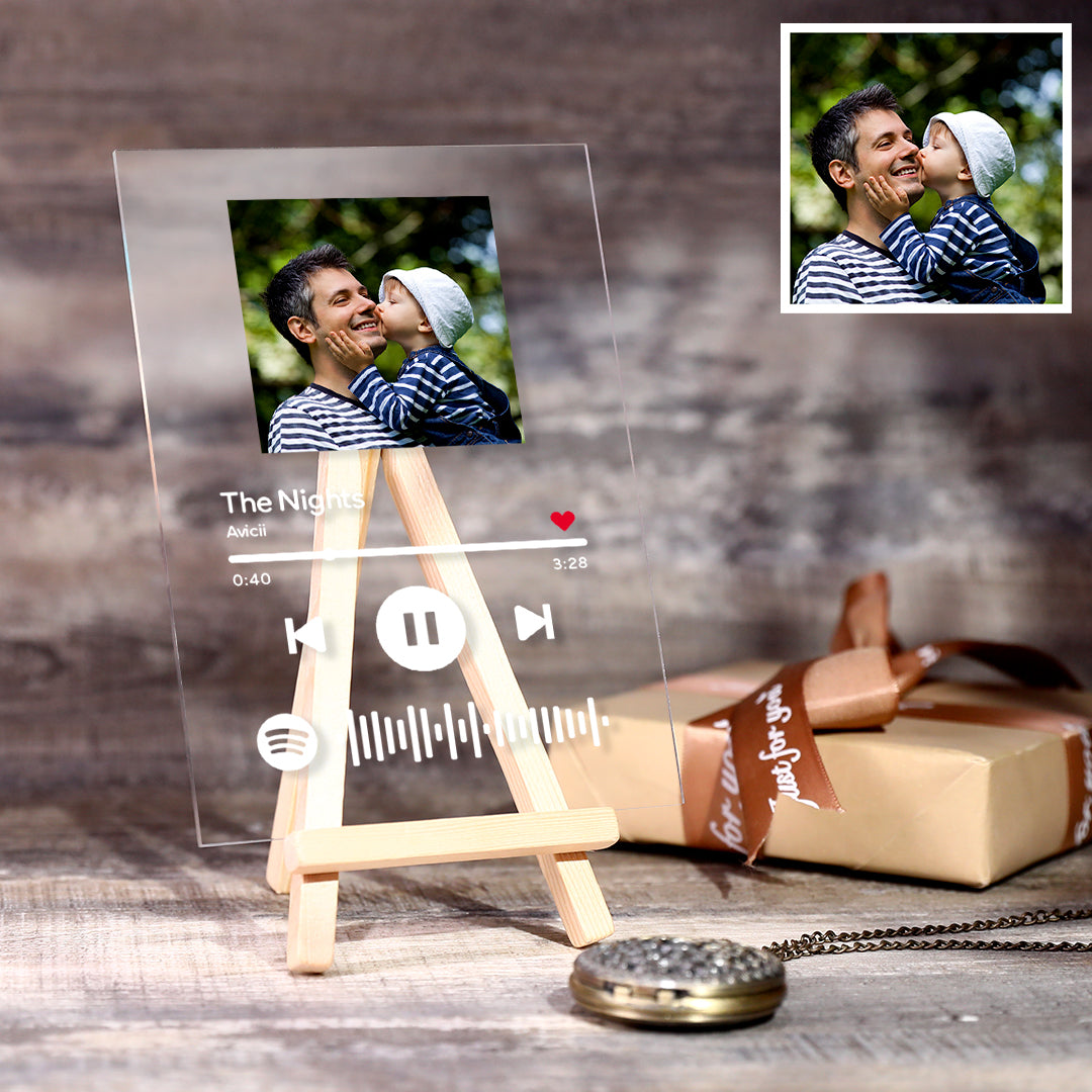 myspotifyplaque Gift Ideas Personalized Scannable Spotify Code Music ...