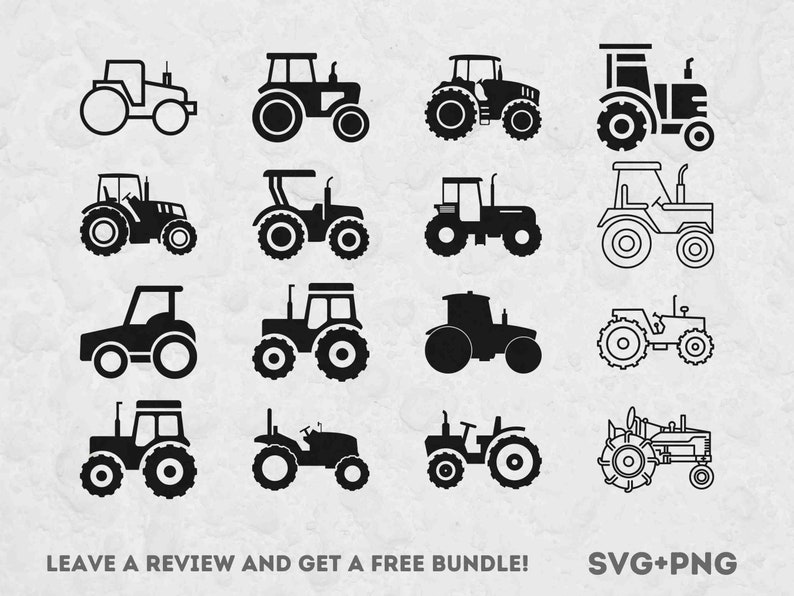 Farm Svg Tractor Cut File, Tractor Svg | tractorsvg.com