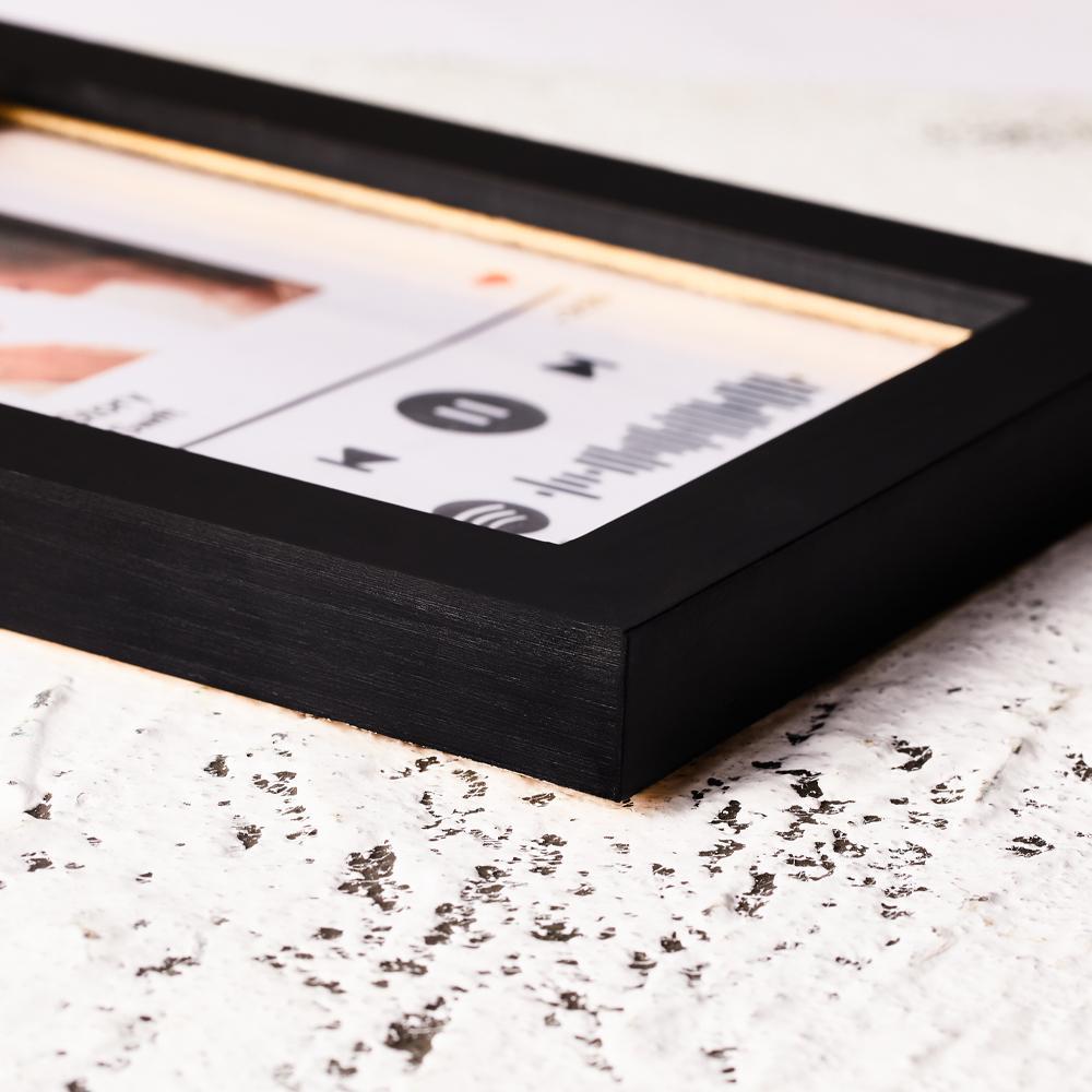 Custom Spotify Frame Song Frame Personalized Black Music Plaque Code Painting Wall Decoration ...