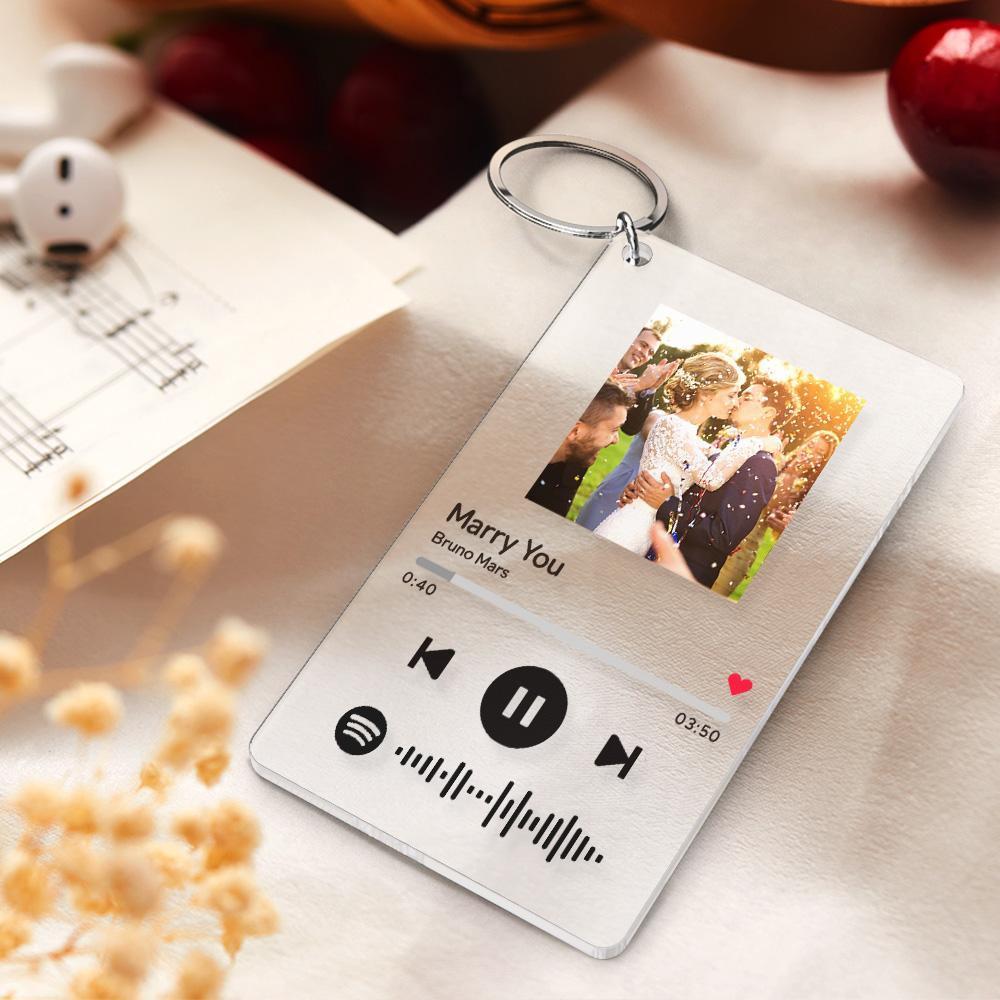 Custom Spotify Code Artwork Acrylic Keyring | Plaque | Night light ...