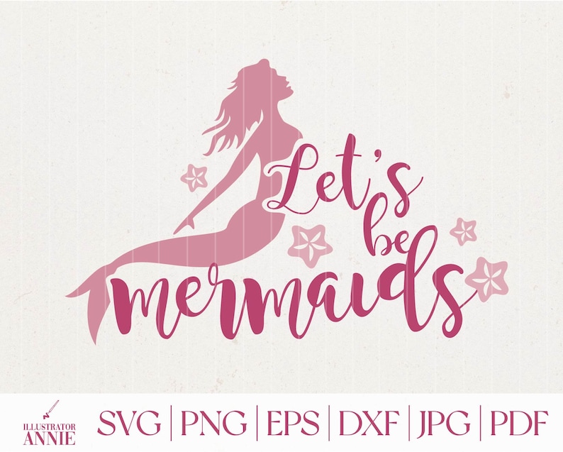 Download Mermaid SVG Bundle Mermaid SVG Cut Files Mermaid Clipart ...