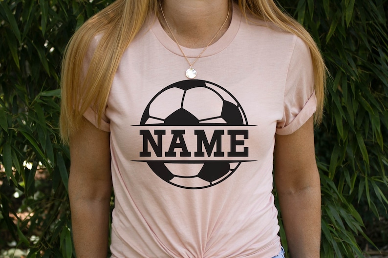Soccer Ball Svg With Name, Soccer Ball Name - Clipart for Cricut ...