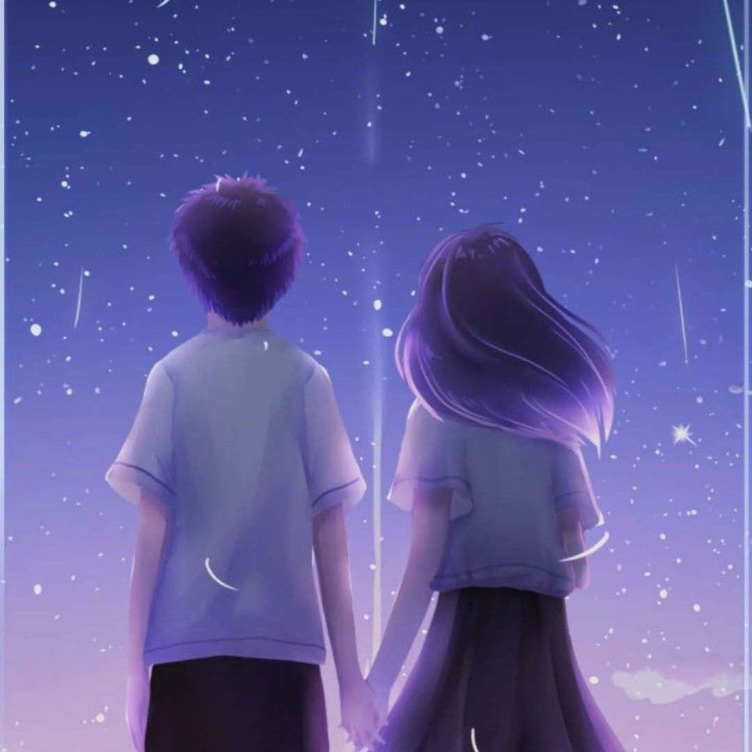 Cartoon couple dp store