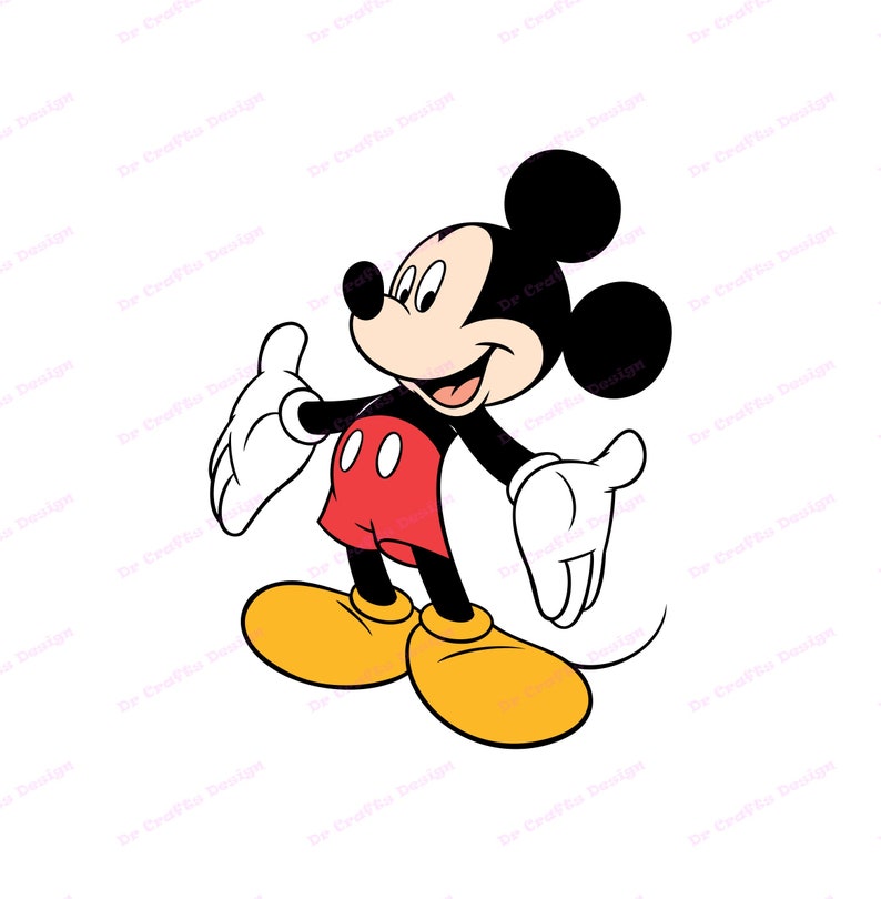 Mickey Mouse Svg Free High Quality Perfect for your Design ...