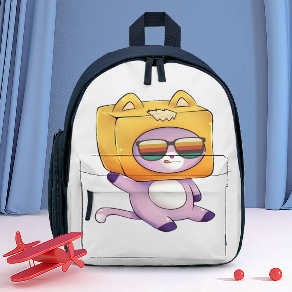 Lankybox Backpack, Foxy From Lankybox Backpack, Waterproof Schoolbag ...