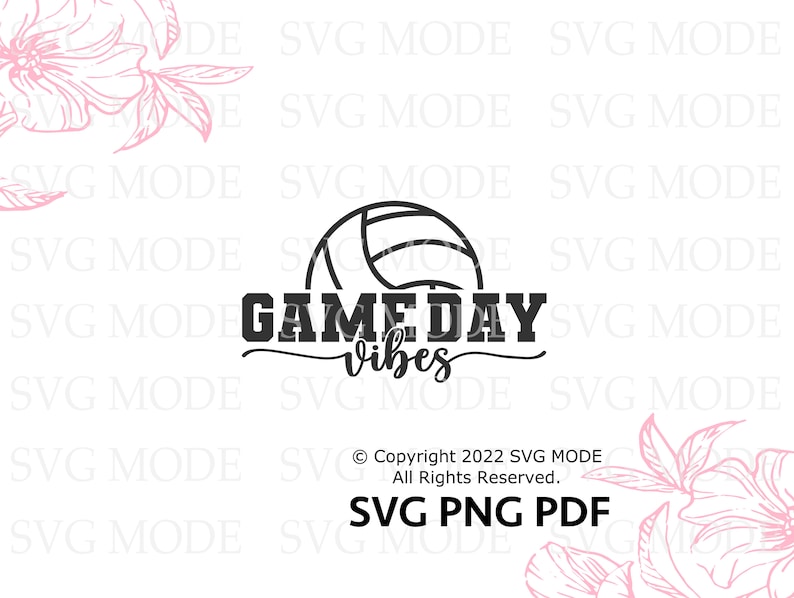 Half Volleyball SVG | volleyballsvg.com