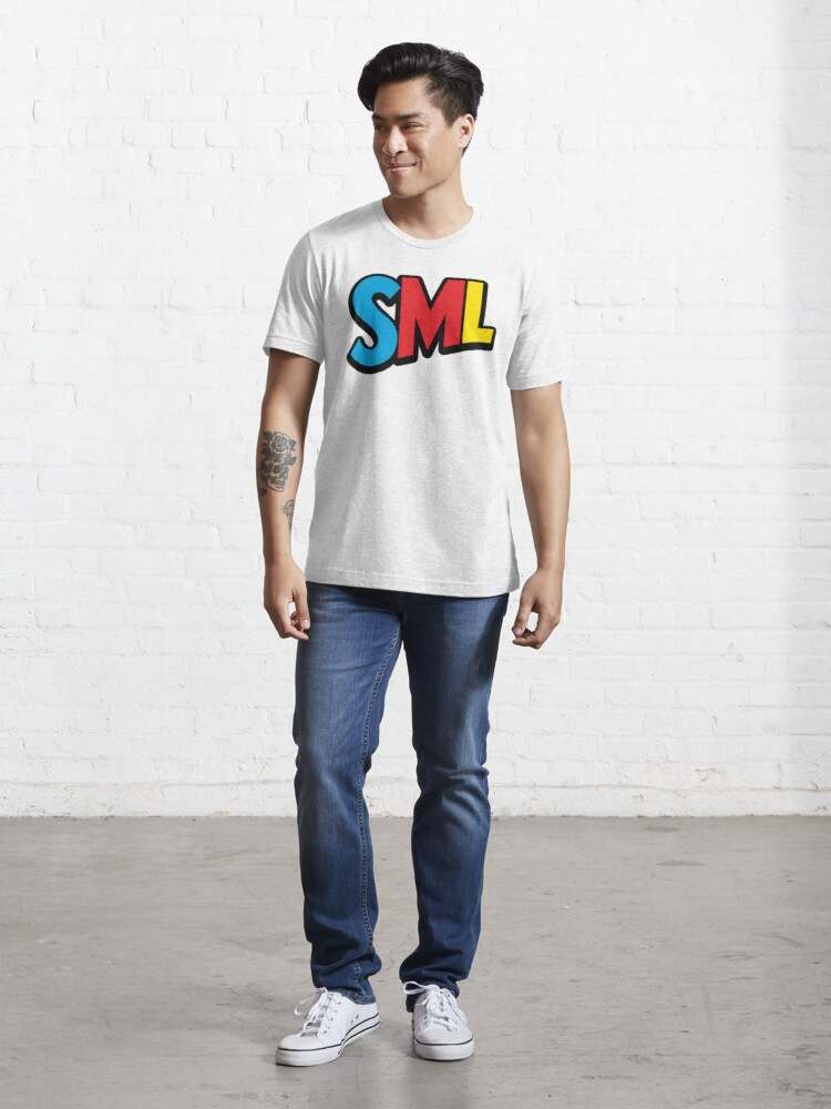 Sml Jeffy Shirt, Sml Jeffy SML Logo Essential T-Shirt | smlmerch.shop