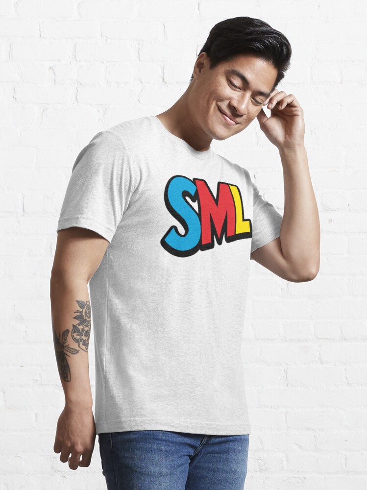 Sml Jeffy Shirt, Sml Jeffy SML Logo Essential T-Shirt | smlmerch.shop