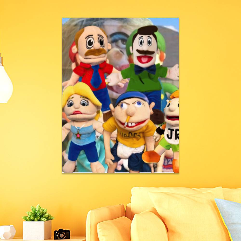 SML Poster Art Wall Poster Sticky Poster Gift For Fans | smlmerch.shop