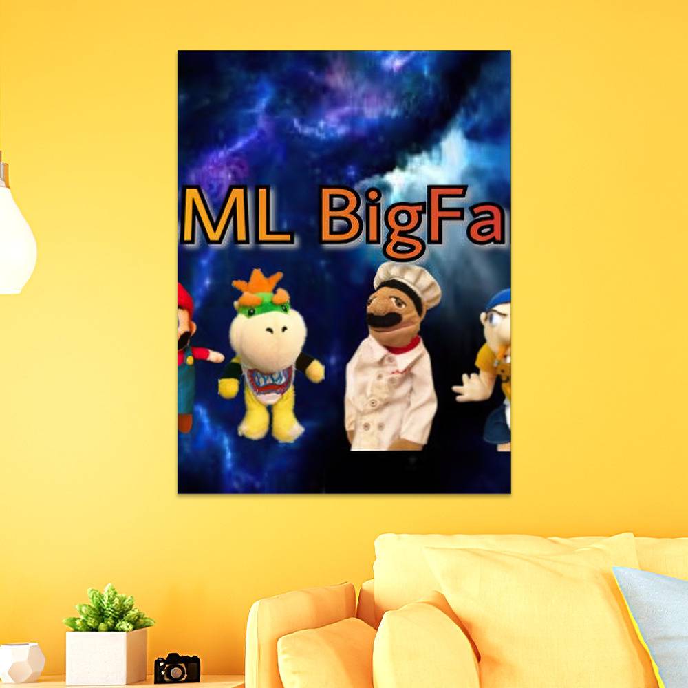 SML Poster Art Wall Poster Sticky Poster Gift For Fans | smlmerch.shop