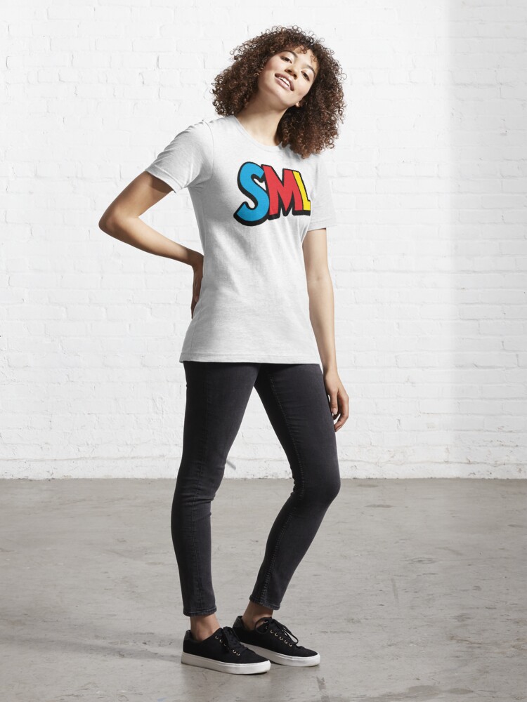 Sml Jeffy Shirt, Sml Jeffy SML Logo Essential T-Shirt | smlmerch.shop