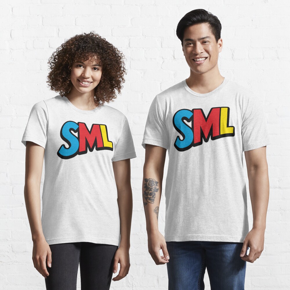 Sml Jeffy Shirt, Sml Jeffy SML Logo Essential T-Shirt | smlmerch.shop