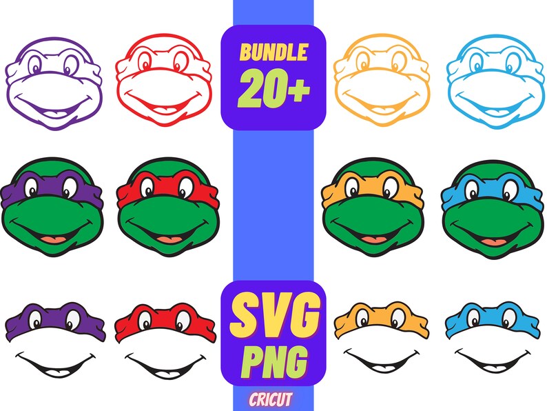Ninja Turtle Svg Creativity And Fun Digital Download