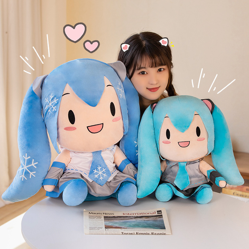 Comfortable And Soft Cute Hatsune Miku Throw Pillow Plush for Everyone ...