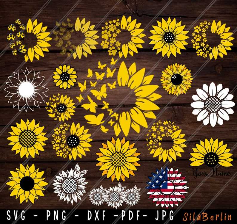 Download 30+ Sunflower Svg Bundle Designs For Your Craft Projects ...