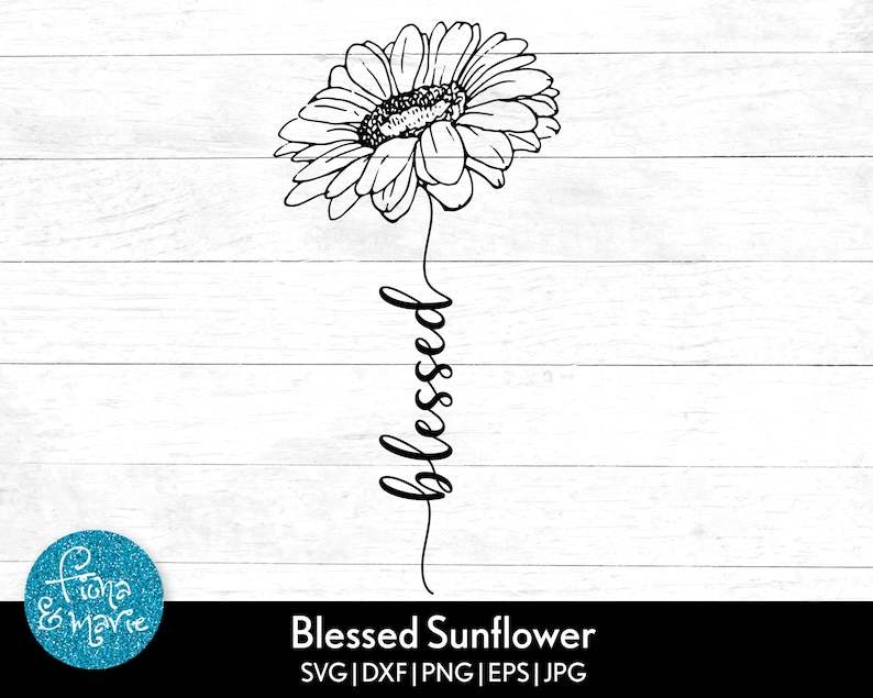 Sunflower Svg Free High Quality Perfect For Your Design Sunflowersvg